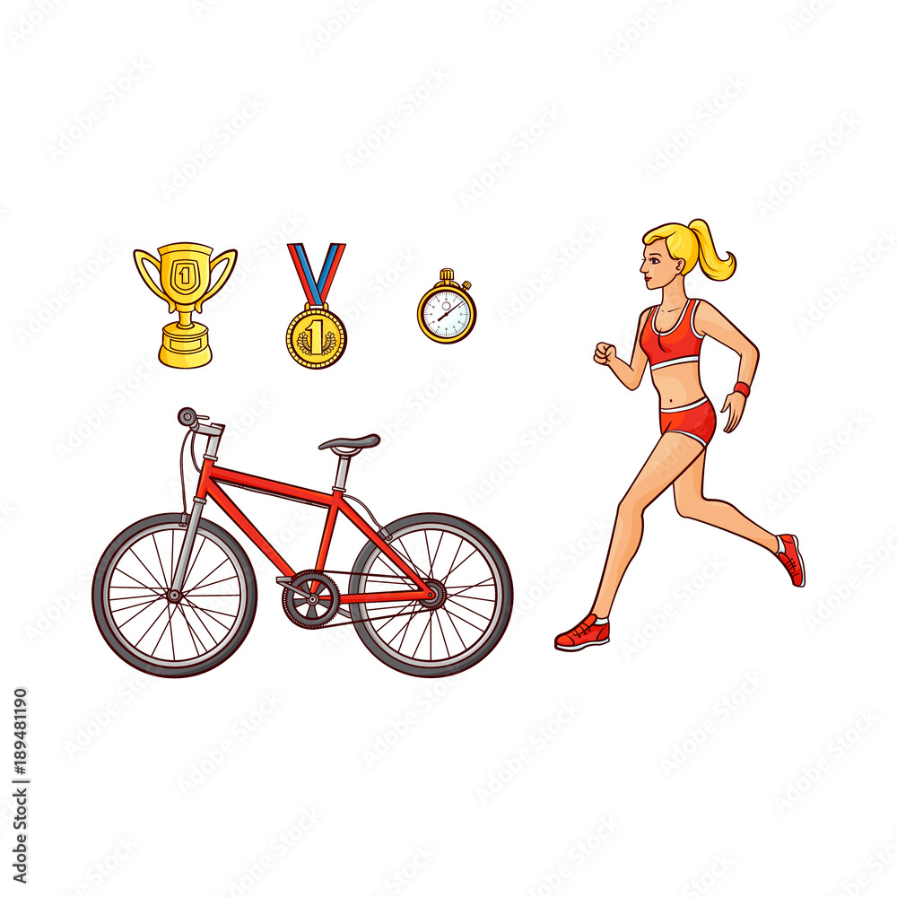 First Place Running Medal