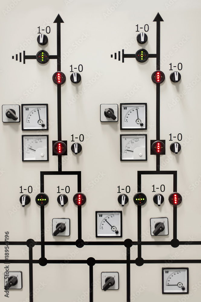 Relay protection system. Bay control unit. Medium voltage switchgear ...