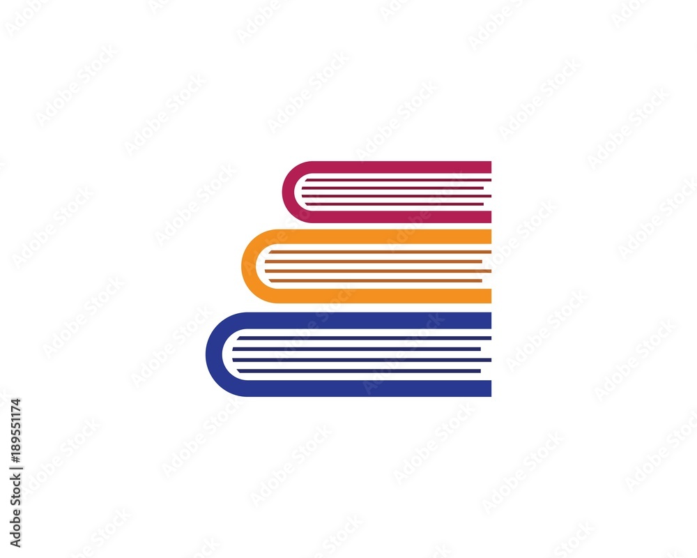 Education book Logo Template Stock Vector | Adobe Stock