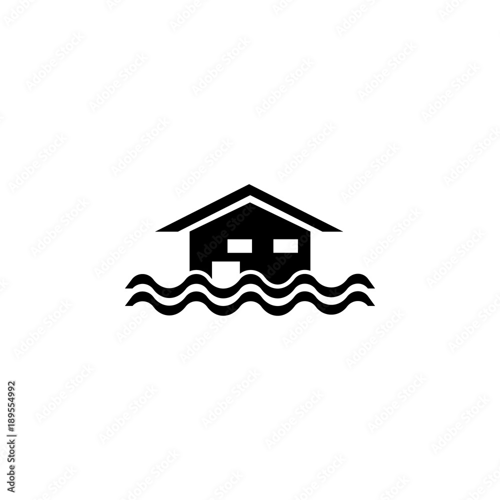 floating house icon. Elements of real estate transactions icon for ...