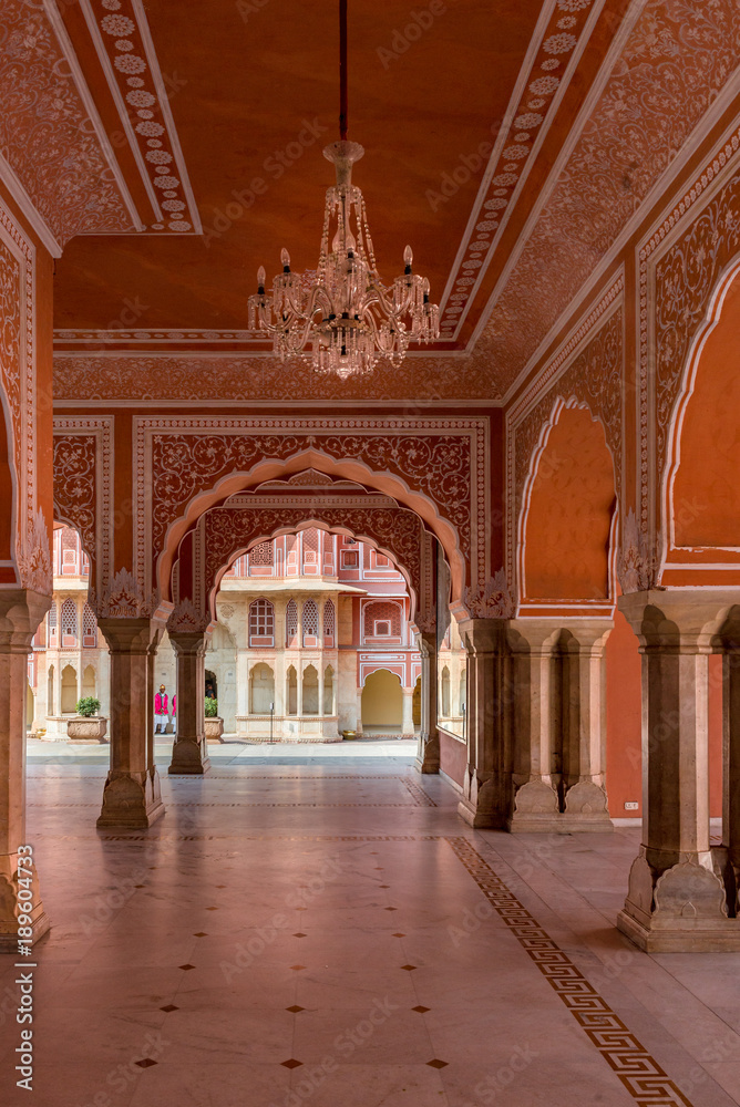 Diwan-i-Khas in City Palace of Jaipur, Rajasthan Stock Photo | Adobe Stock