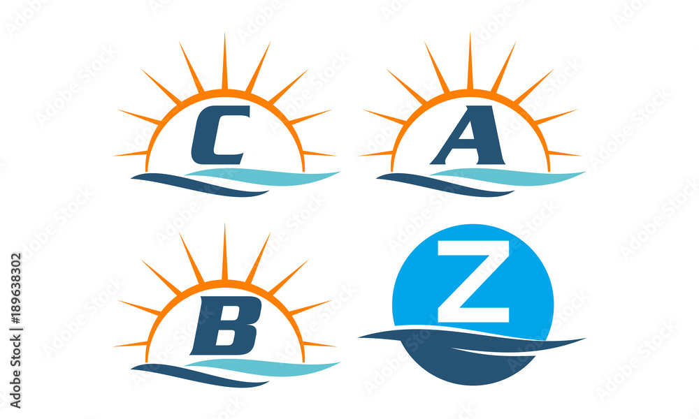 Logo Vector Template Set Stock Vector | Adobe Stock