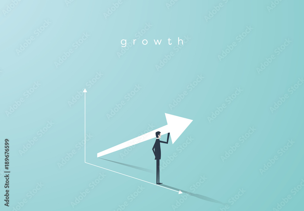 Business Growth Illustration 1 Stock Template | Adobe Stock