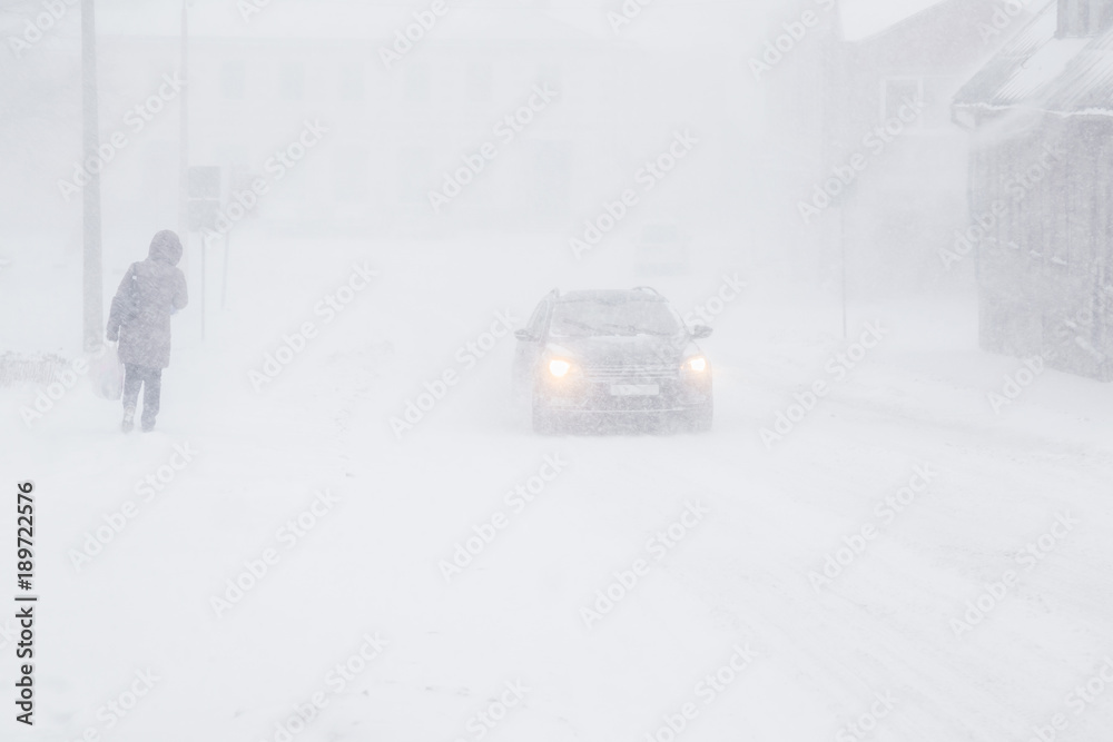 Severe Snow Blizzards