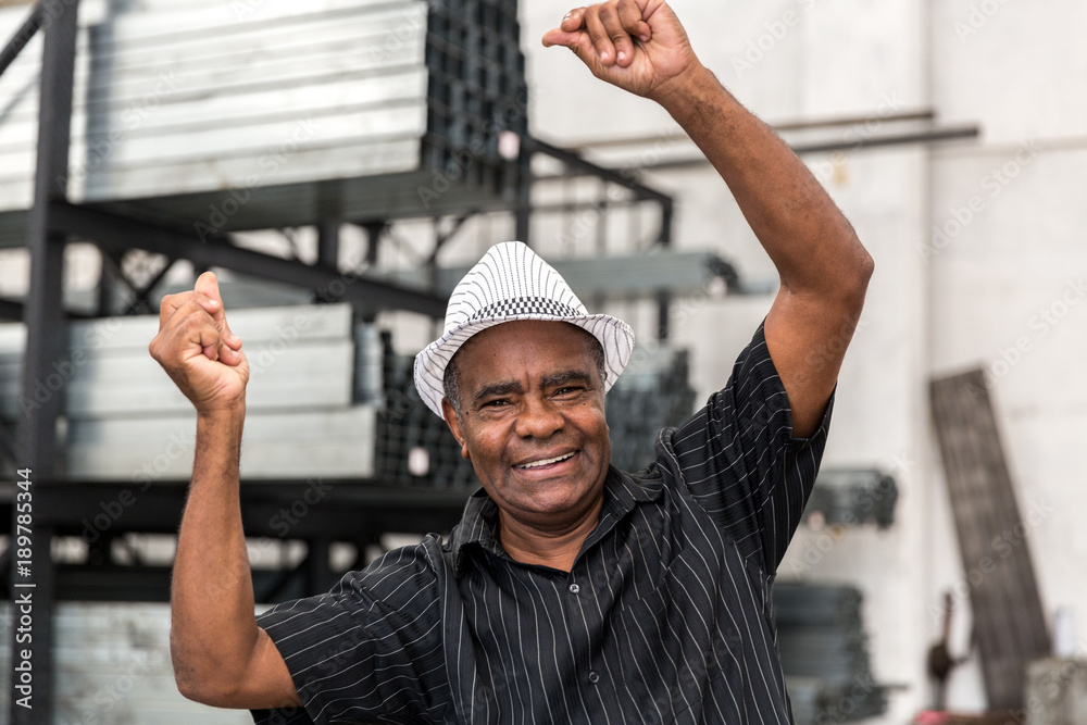 Brazilian Man Dancing Samba - Sambista Stock Photo | Adobe Stock