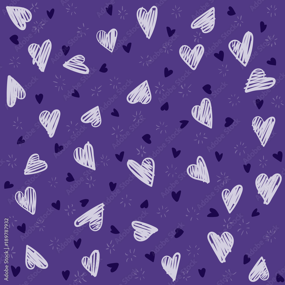 Girly Purple Patterns Backgrounds