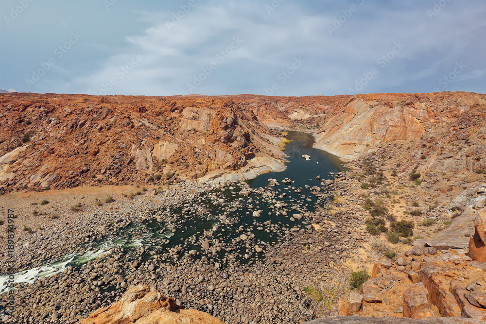 Orange River im Augrabies-Wasserfälle Nationalpark Stock Photo | Adobe ...
