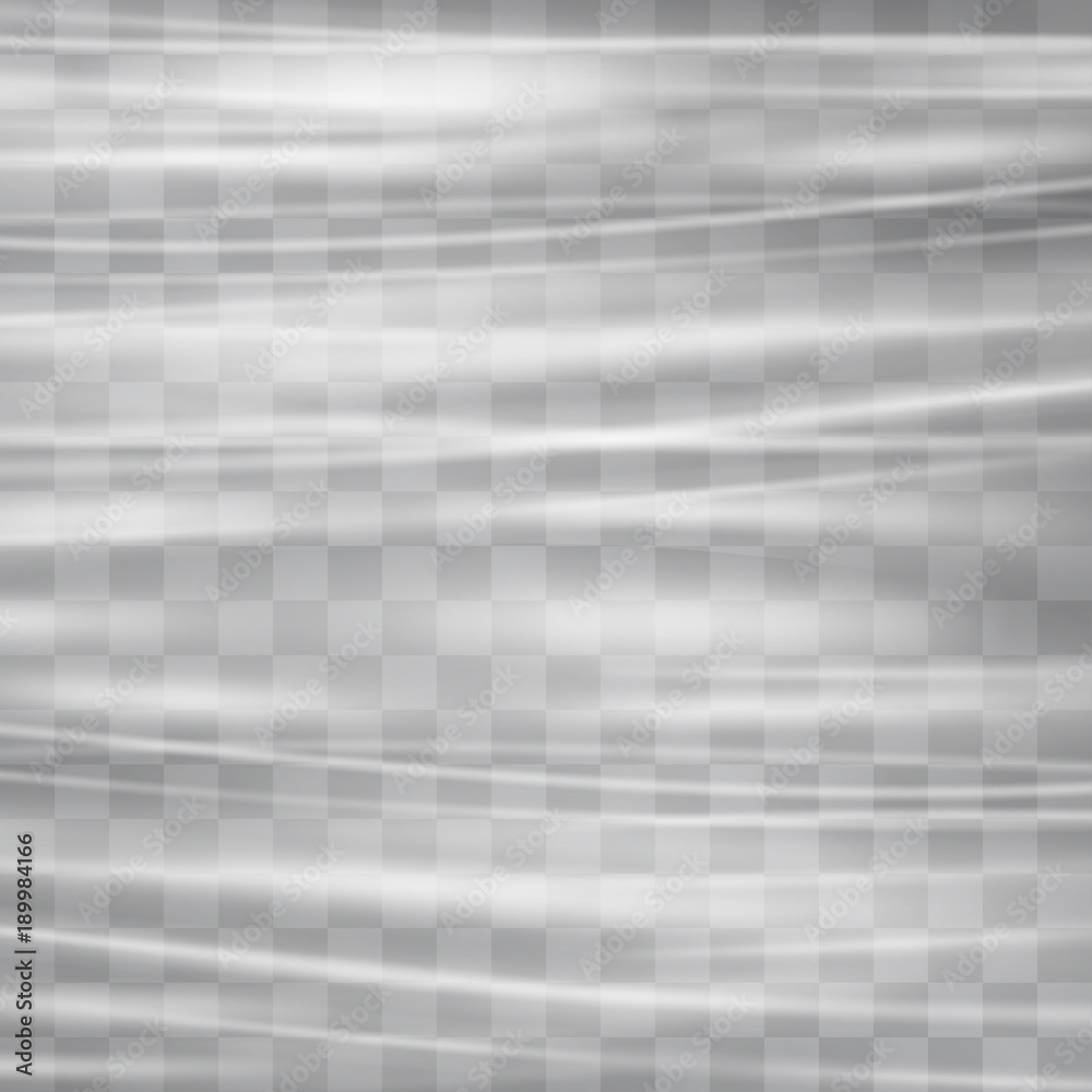 Transparent plastic wrap texture. Stretched polyethylene cover ...