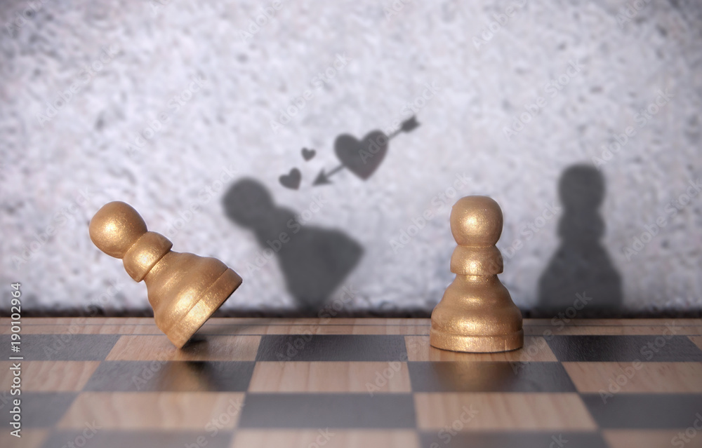 Love heart conquered Stock Photo | Adobe Stock