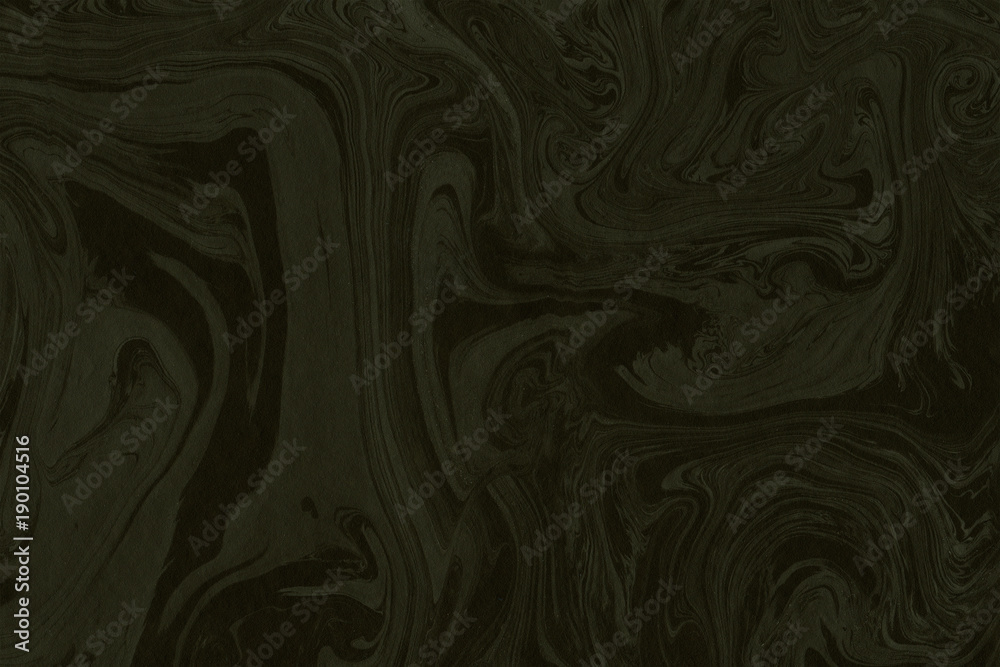 Suminagashi marble texture hand painted with grey ink. Digital paper ...