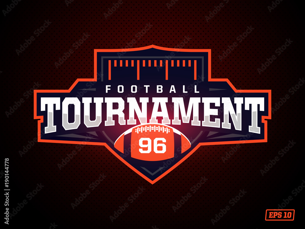 Modern professional american football logo for sport team Stock Vector ...