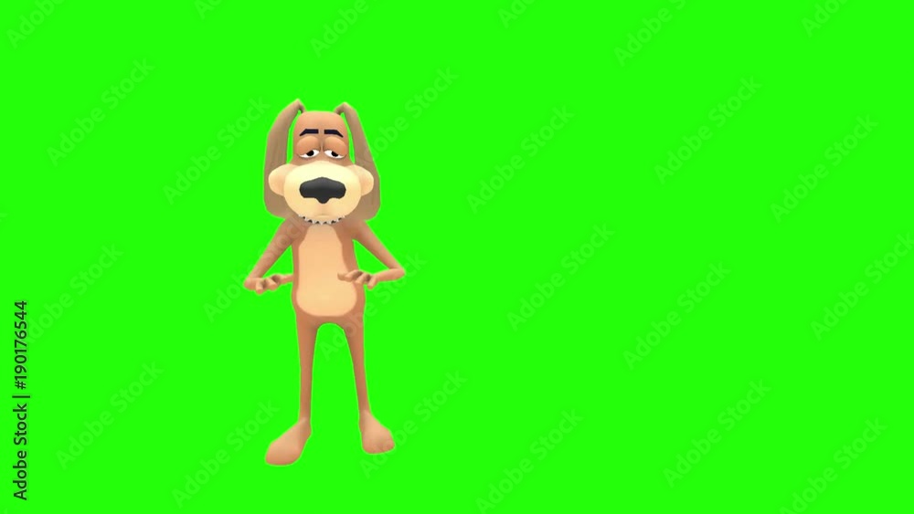 Drunk wobbly woozy dizzy unsteady unstable animated cartoon dog hound ...