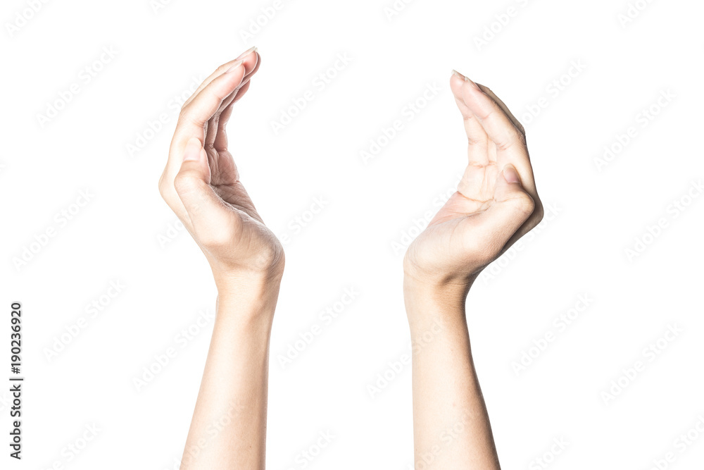 Cupped Hand Reached Out