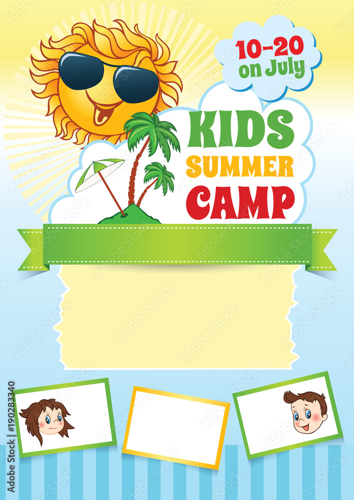 Smiling Sun Template