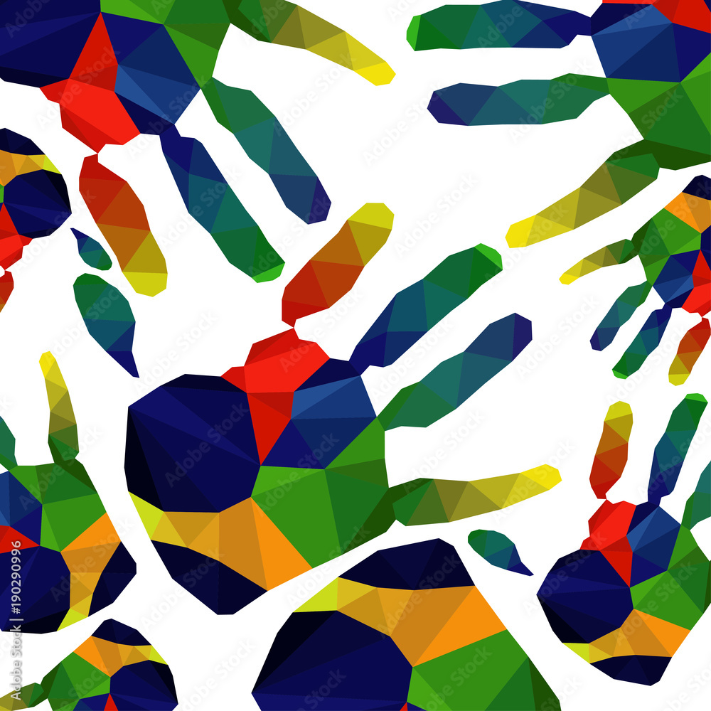 Abstract colorful background. Autistic style image. Stock Illustration ...