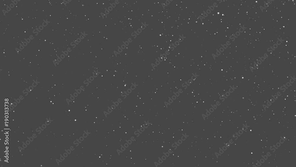 Falling snow animation loop background. Animation of falling snow on ...