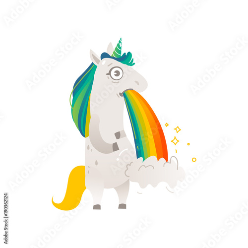 Unicorn Puking Rainbows