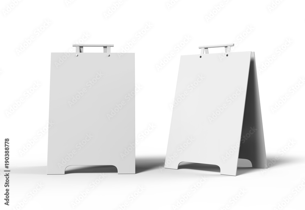 Crezon or PVC A-frame sandwich boards for design mock up and ...