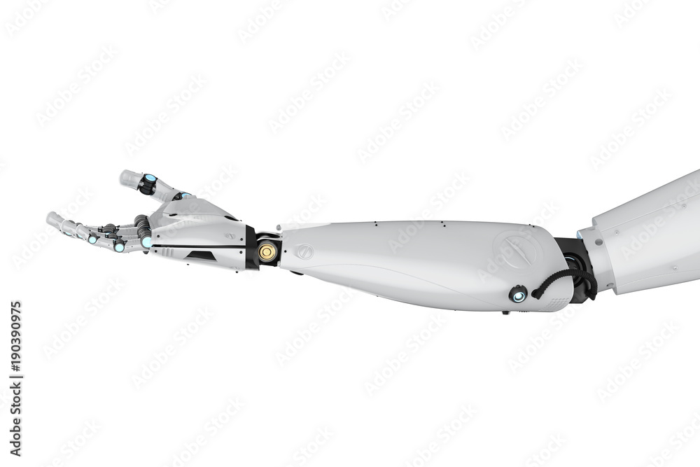 cyborg arm isolated Stock Illustration | Adobe Stock