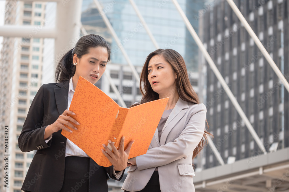 Seriously boss is complaining about mistaken work to employee while ...