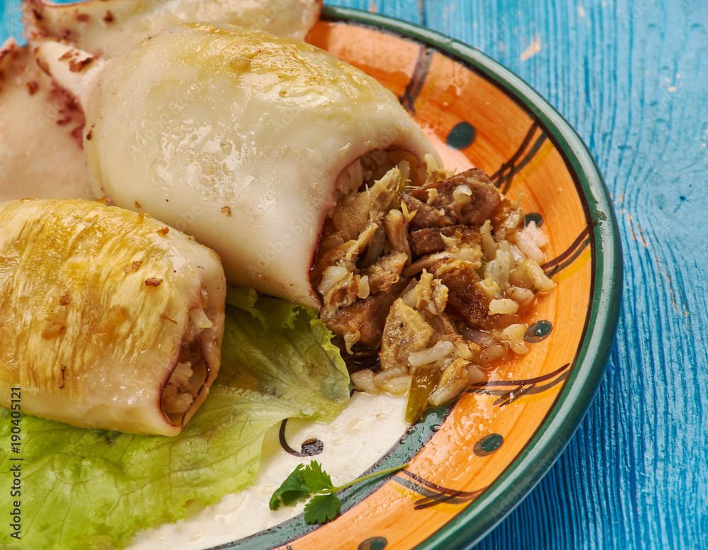 Lulas Recheadas Stock Photo | Adobe Stock