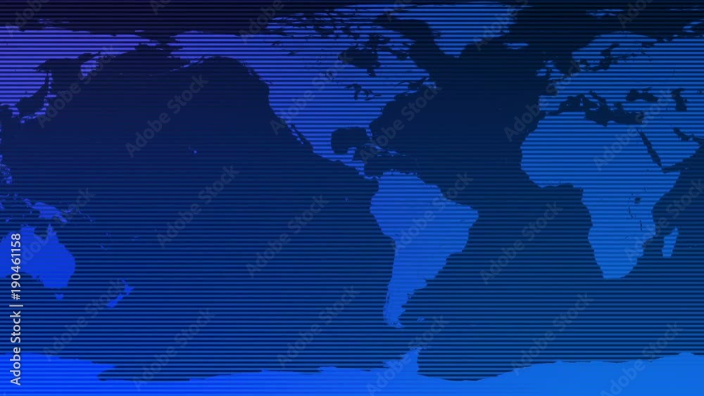 Futuristic Digital World Map Scrolling | Seamless Motion Background ...