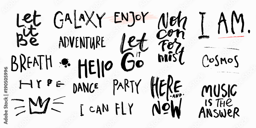 Simple Typography Inspiration