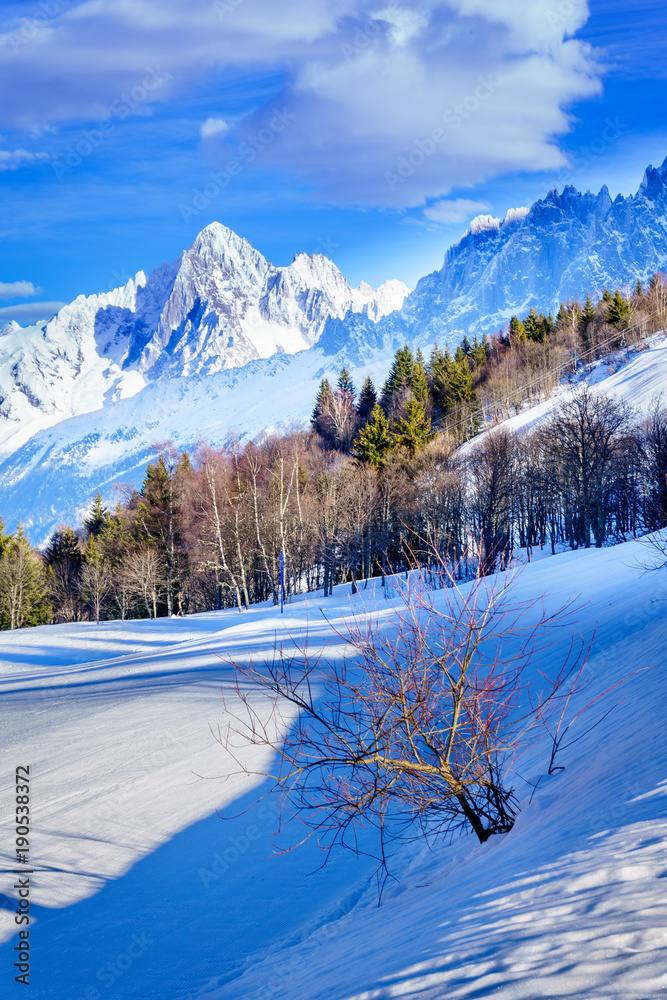 Beautiful Snowy Mountain Landscapes