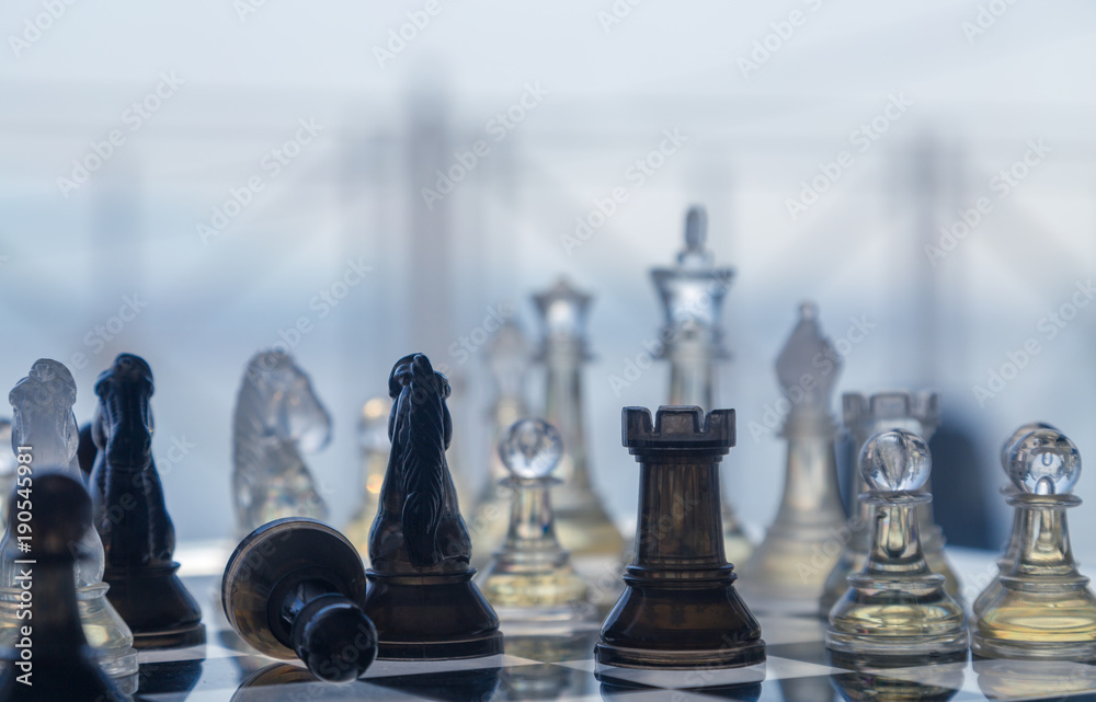 Chess Set background Stock Photo | Adobe Stock