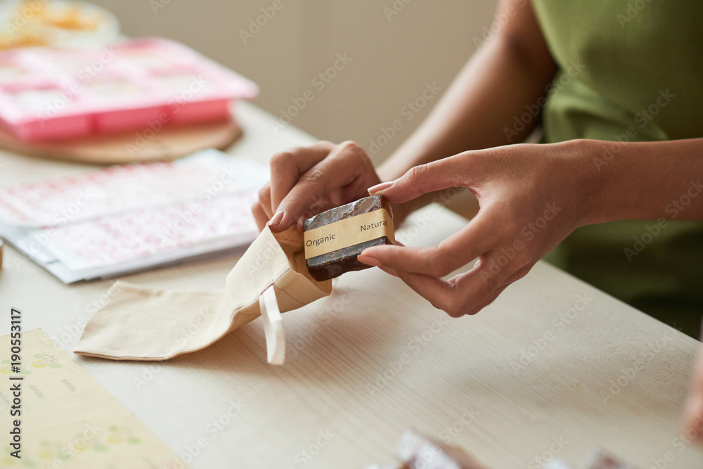 Packing soap Stock Photo | Adobe Stock