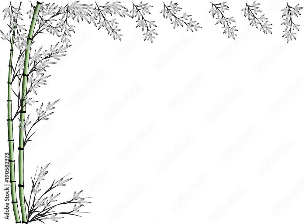 plant border Stock Illustration | Adobe Stock