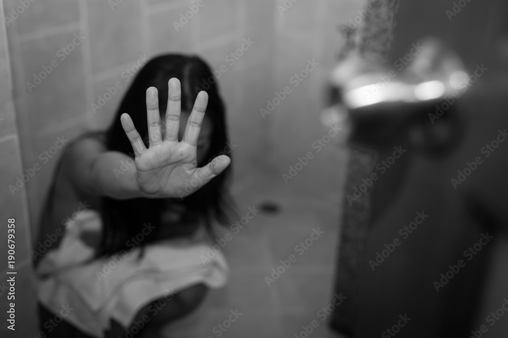Stop violence against women , concept photo of Sexual assault , Woman ...