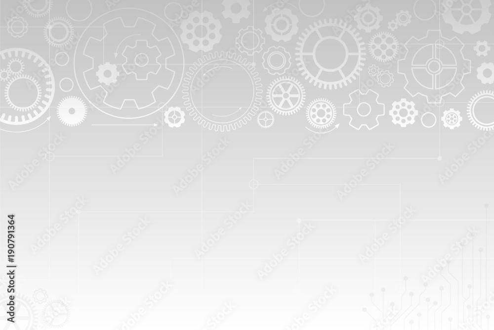 Vector light abstract technology background. Stock Vector | Adobe Stock