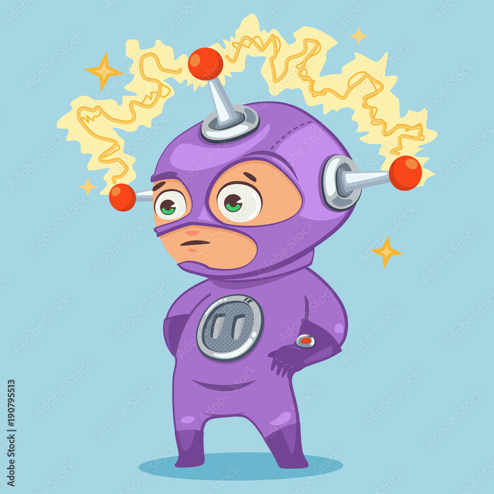 Lightning Cartoon Guy