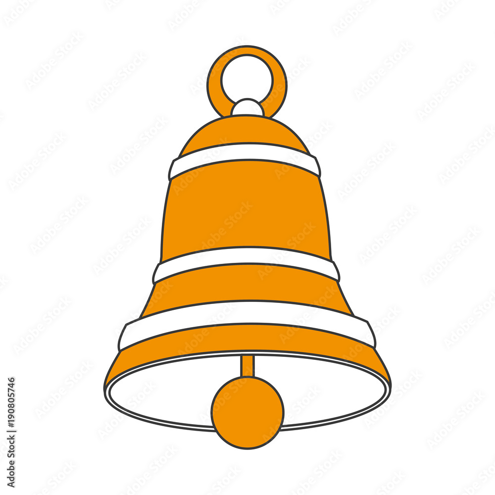 Bell object isolated icon vector illustration graphic design Stock ...