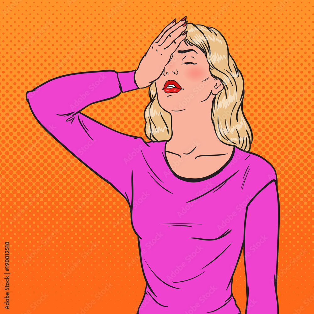 Hand On Forehead Ashamed