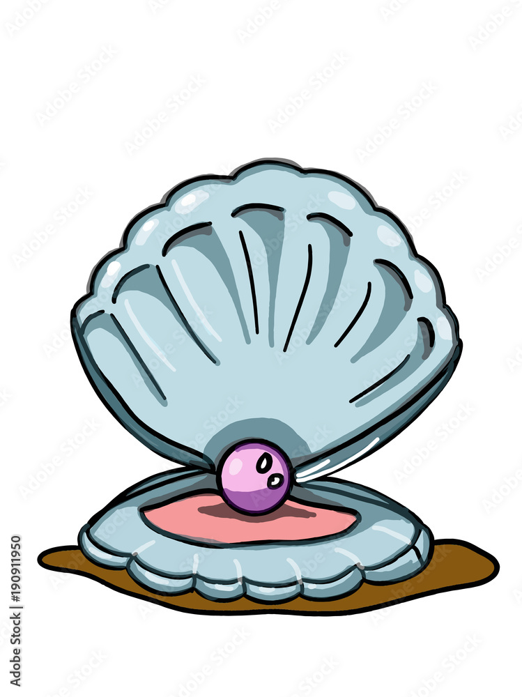 Mussel Cartoon