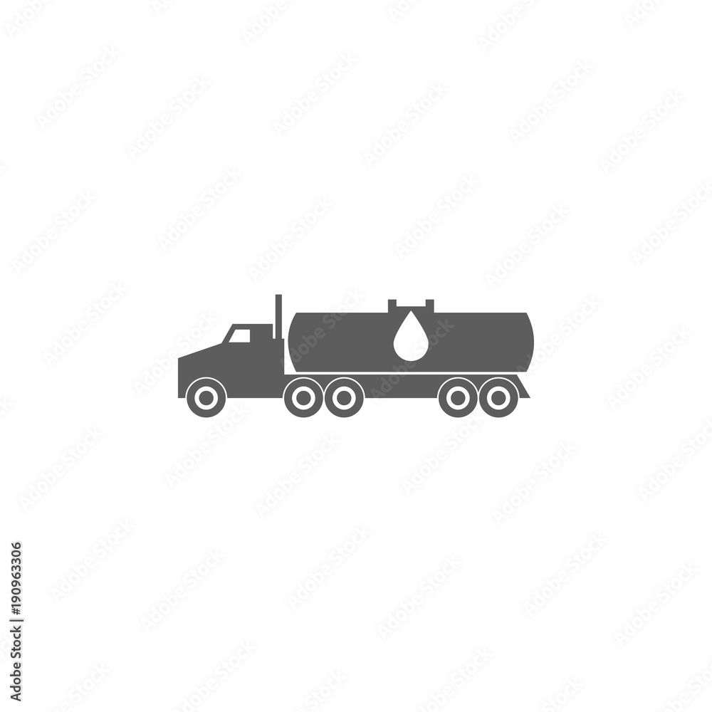 cargo transportation of gasoline icon. Element of oil and gas icon ...