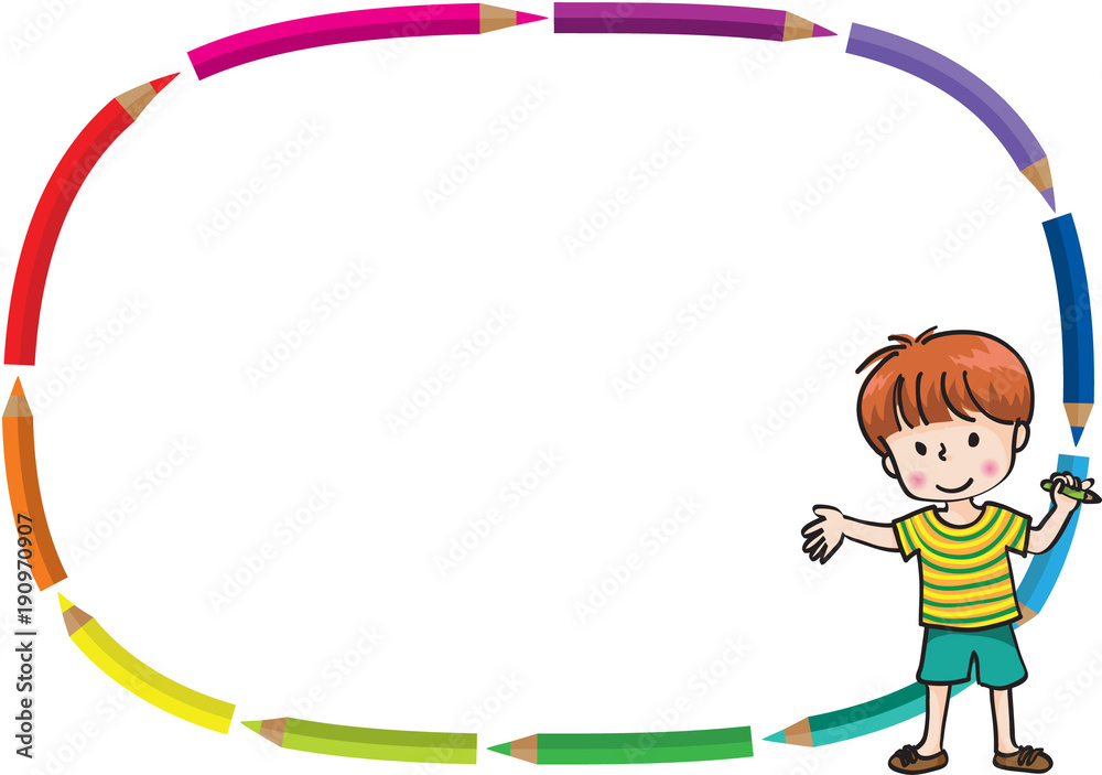 Children Clipart Border