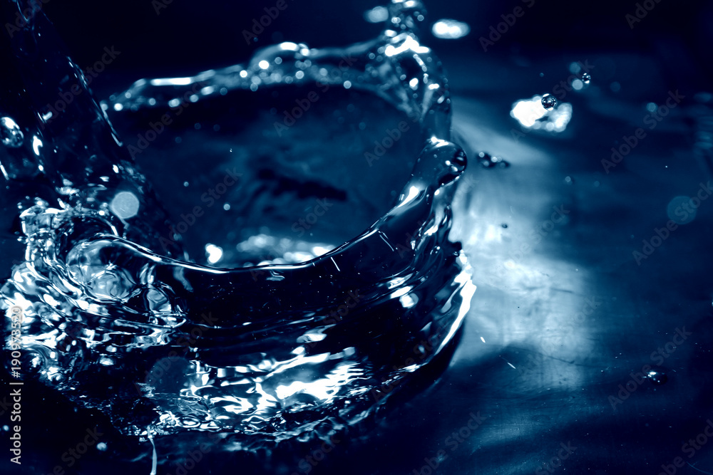 Water droplet / Water is a transparent and nearly colorless chemical ...