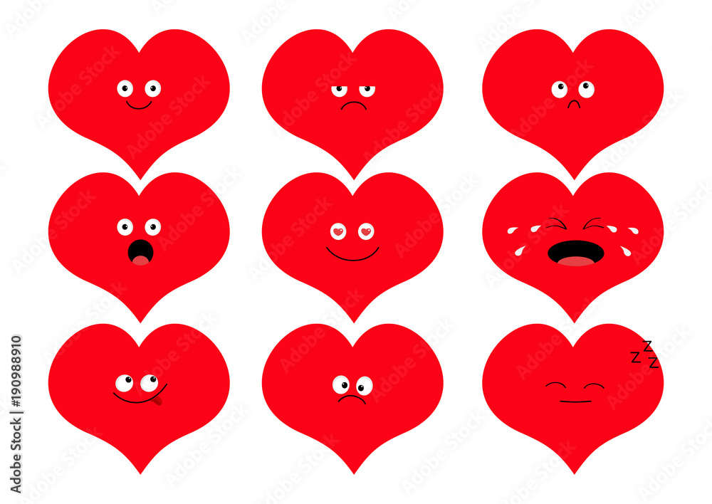 Red Crying Face