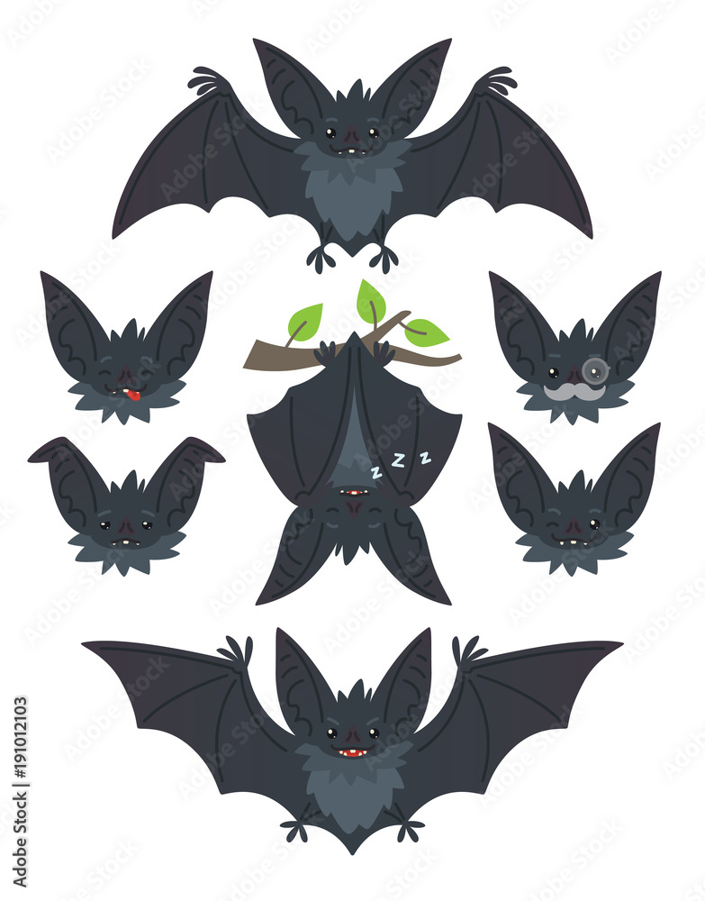 Hanging Bat Clip Art