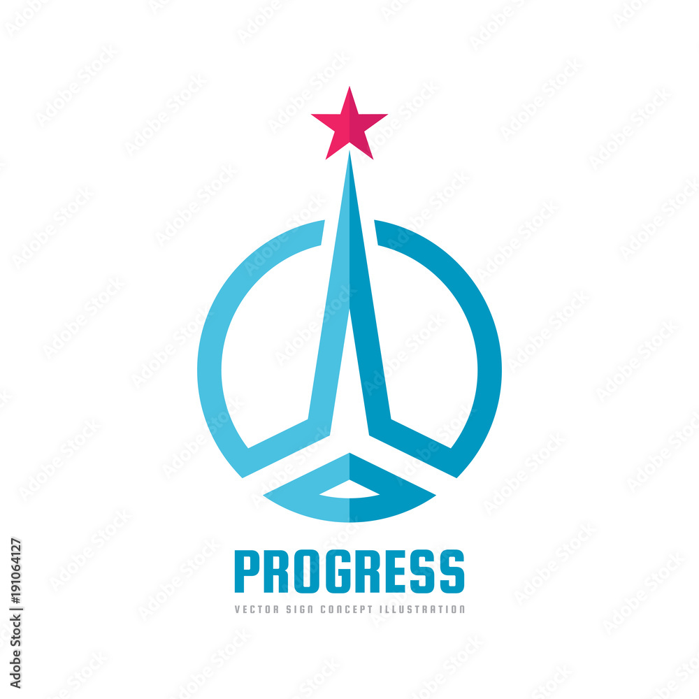 Logo Design Progress Signs