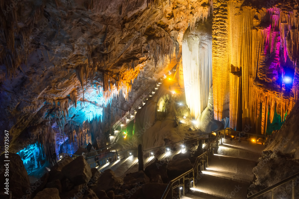 Furong Cave is a large limestone cave in Wulong,Chongqing,China ...