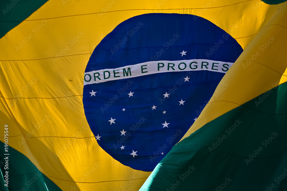Bandeira do Brasil Stock Photo | Adobe Stock