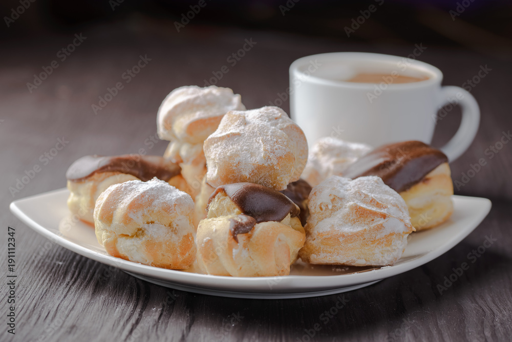 cake eclairs,traditional eclairs,eclairs classic,eclairs french,home ...