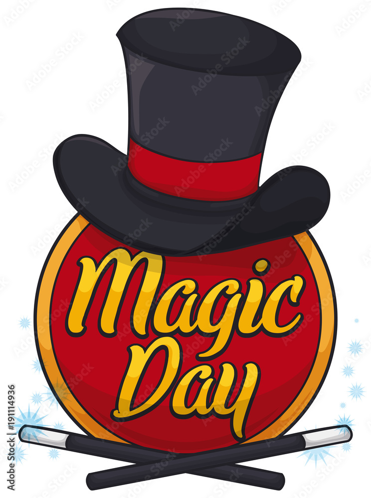 Magic Top Hat Vector