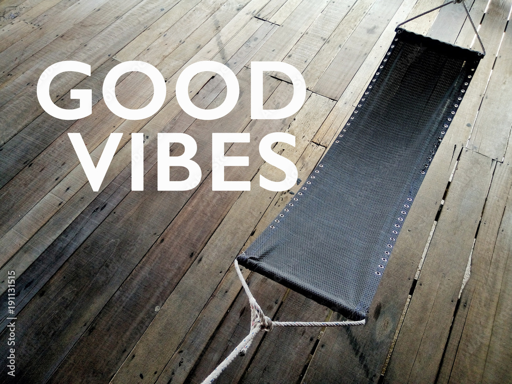 Good Vibes quotes for inspirational and motivation. foto de Stock ...