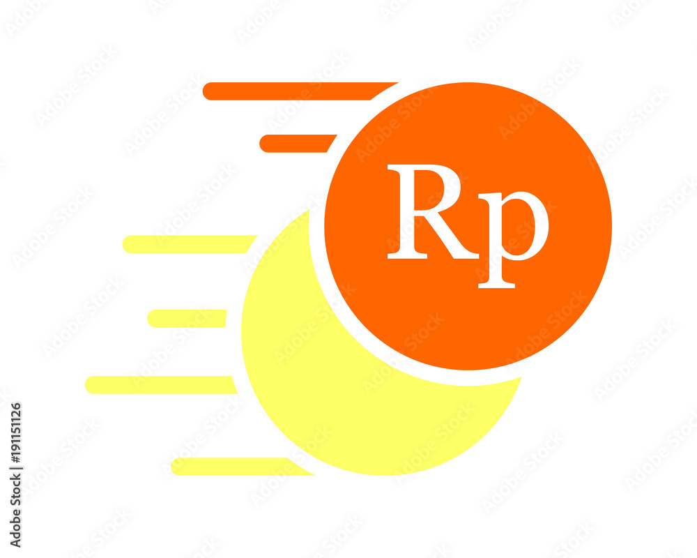 rupiah money currency price image vector icon logo symbol Stock Vector ...