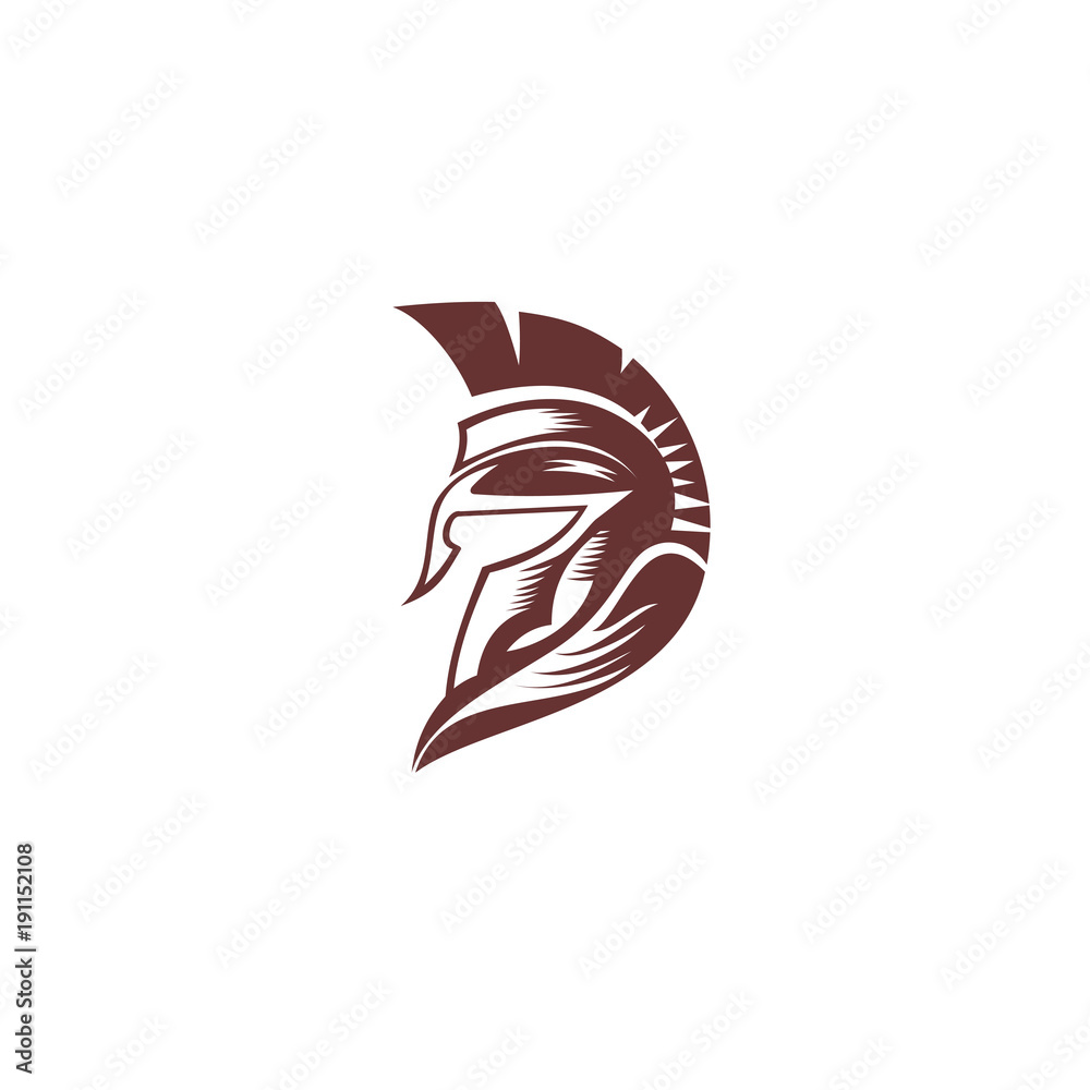 Roman head armor for Gladiator Vector illustration. Stock Vector ...